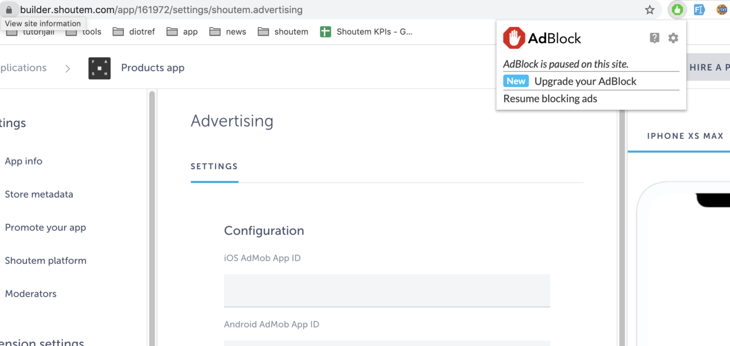 Show ads in mobile app - use AdMob to monetize your app | Shoutem